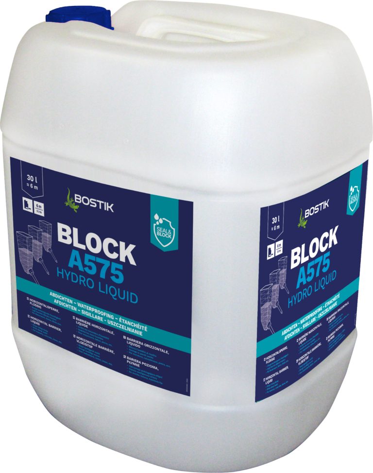 BOSTIK BLOCK A575 HYDRO LIQUID (Kiesey Horizontalstopp) - SANIER™